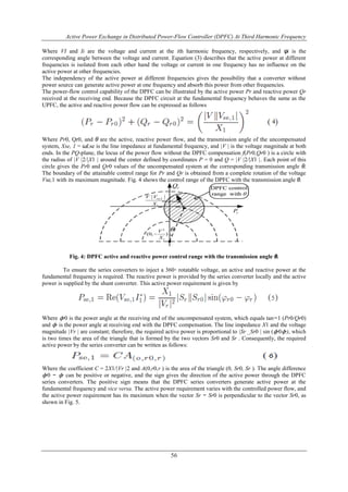 Active Power Exchange in Distributed Power-Flow Controller (DPFC) At Third Harmonic Frequency | PDF