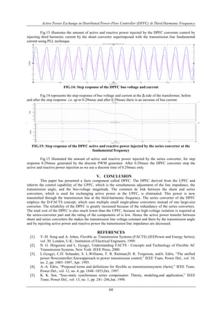 Active Power Exchange in Distributed Power-Flow Controller (DPFC) At Third Harmonic Frequency | PDF