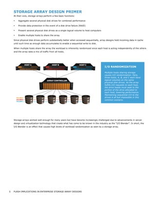 Flash Implications in Enterprise Storage Array Designs | PDF