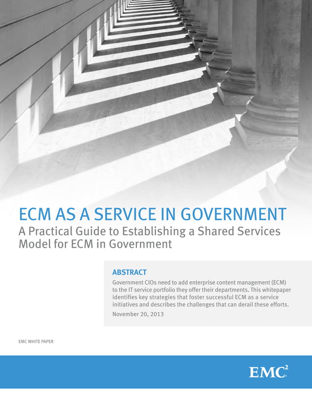 ECM as a Service in Government | PDF | Computer Software and ...