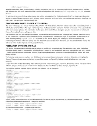 EMC Isilon Best Practices for Hadoop Data Storage | PDF