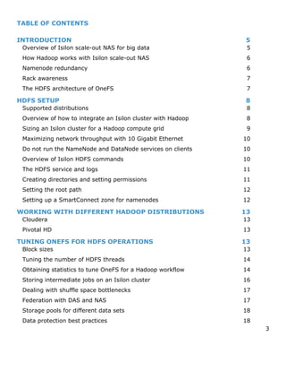EMC Isilon Best Practices for Hadoop Data Storage | PDF