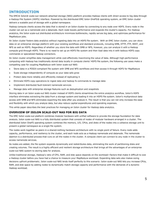 EMC Isilon Best Practices for Hadoop Data Storage | PDF