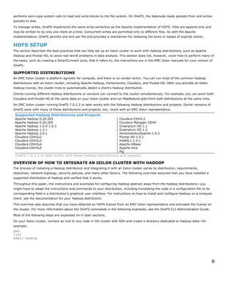 EMC Isilon Best Practices for Hadoop Data Storage | PDF