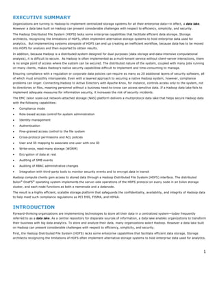 Security and Compliance for Scale-Out Hadoop Data Lakes | PDF
