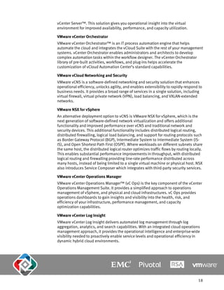 EMC Enterprise Hybrid Cloud 2.5.1, Federation SDDC Edition: Foundation ...