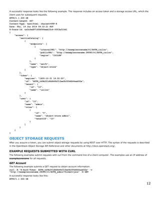 OpenStack Swift Object Storage on EMC Isilon Scale-Out NAS | PDF