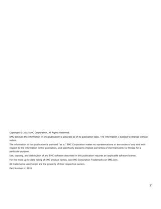 EMC Isilon Best Practices for Hadoop Data Storage | PDF