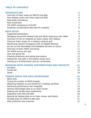 EMC Isilon Best Practices for Hadoop Data Storage | PDF