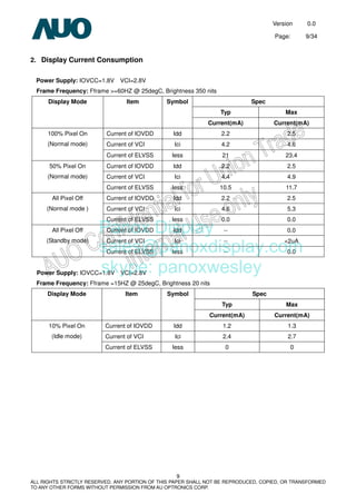 1.39 inch Round Amoled(400x400) Datasheet | PDF
