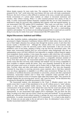 e-Learning Incarcerated: Prison Education and Digital Inclusion | PDF