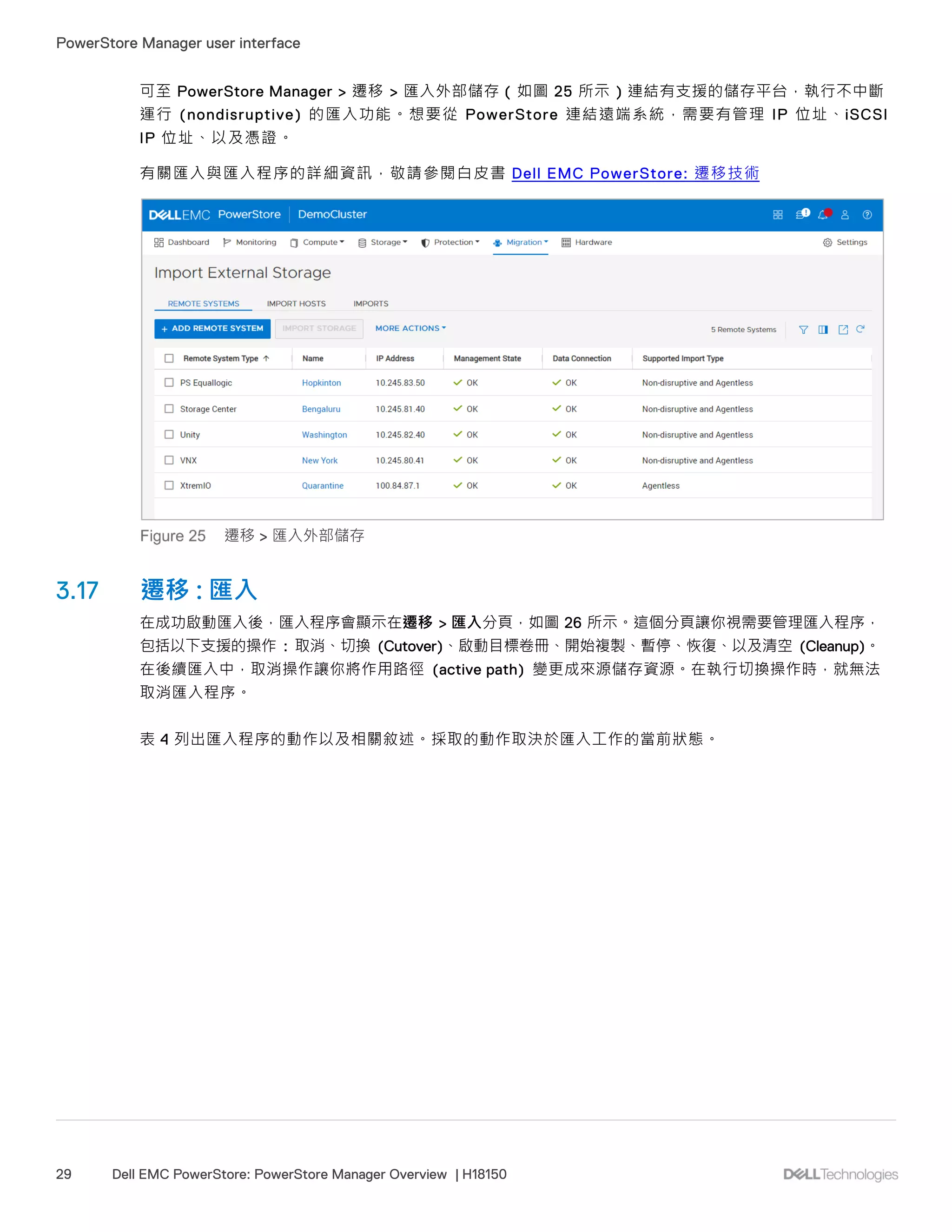 Dell EMC PowerStore: PowerStore Manager 概述 | PDF