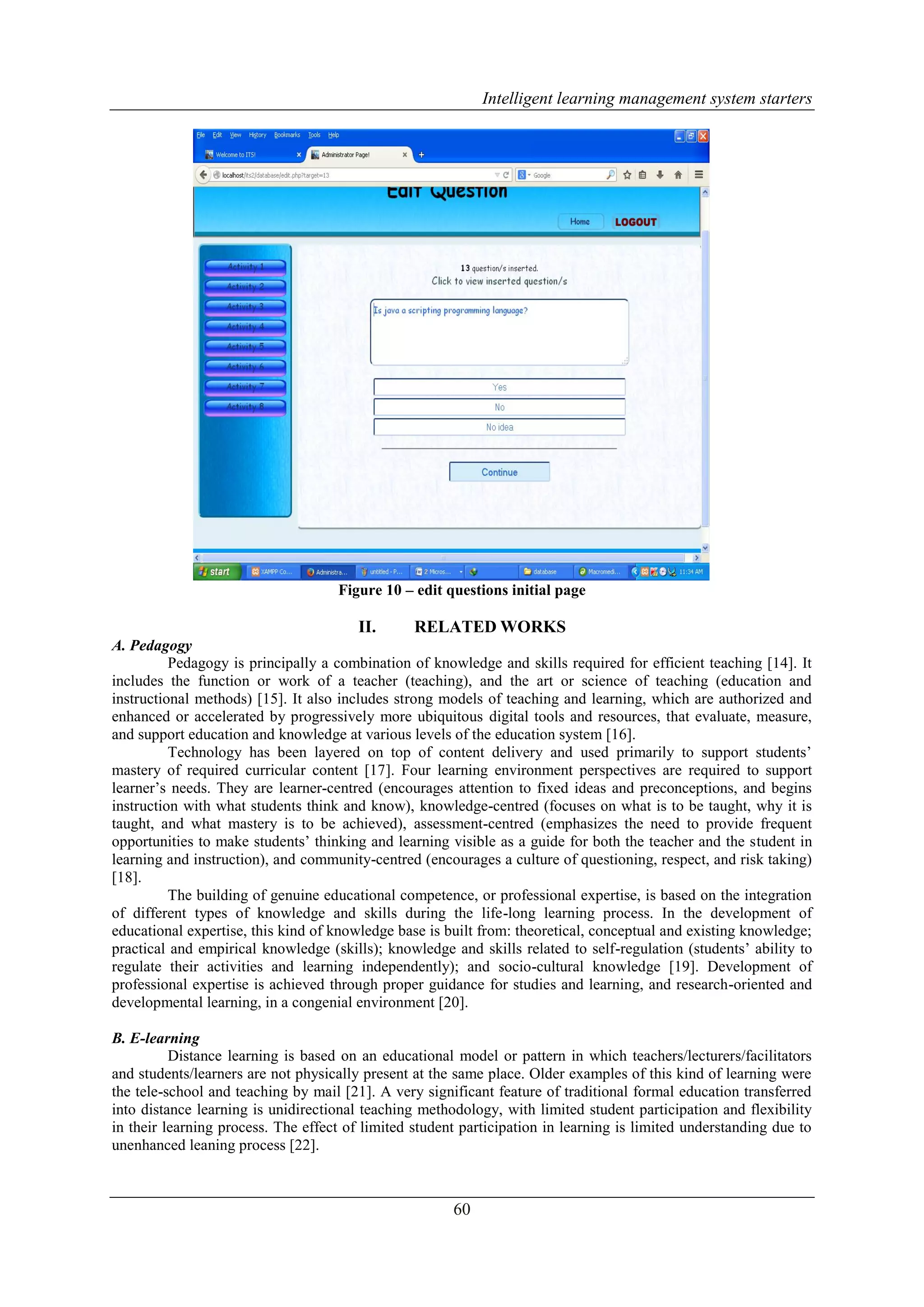 Intelligent learning management system starters | PDF