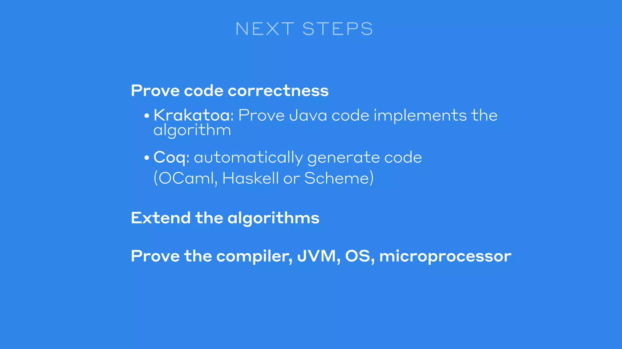 Deep Dive: Formal Methods with Dr. Leemon Baird | Hedera18 | PPT
