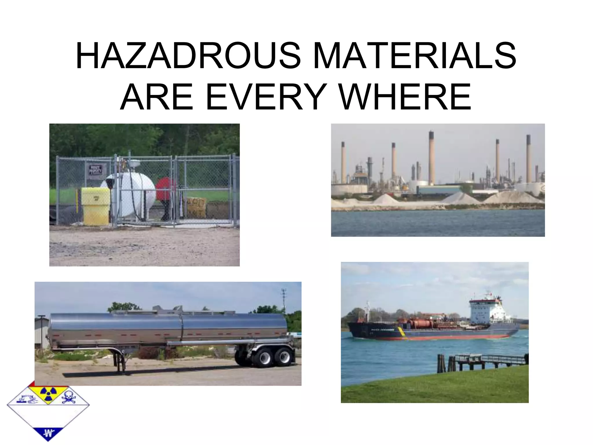 FIRST RESPONDER HAZMAT AWARENESS POWERPOINT TRAINING PRESENTATION | PPT