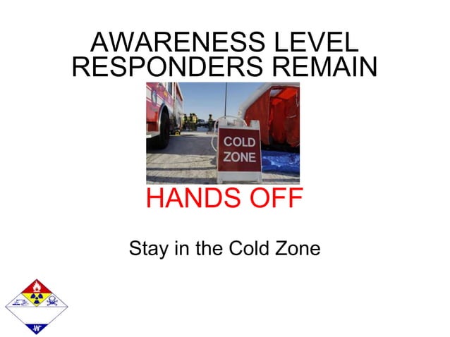 FIRST RESPONDER HAZMAT AWARENESS POWERPOINT TRAINING PRESENTATION | PPT