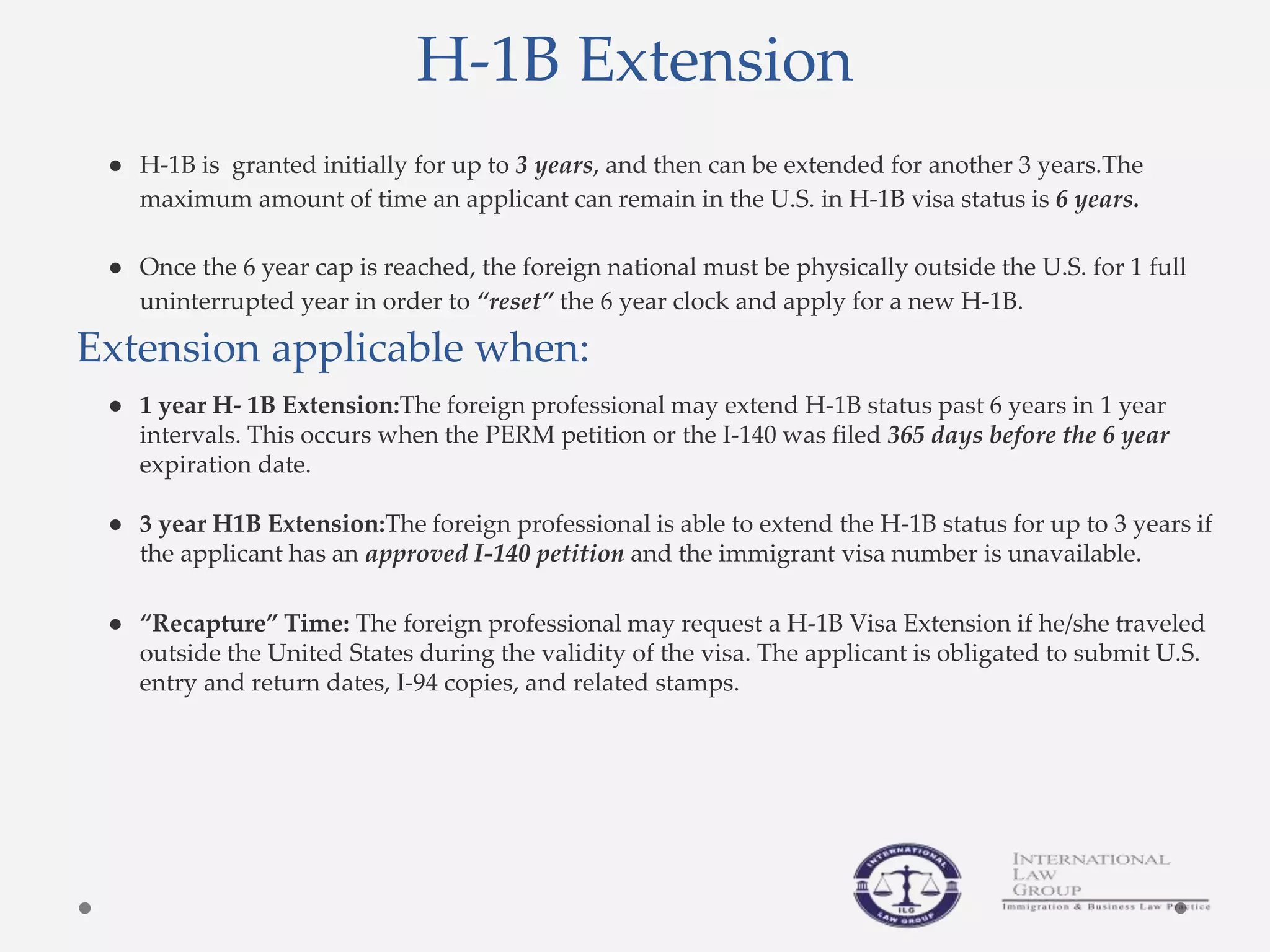 A Guide to the H1B Visa | PPTX