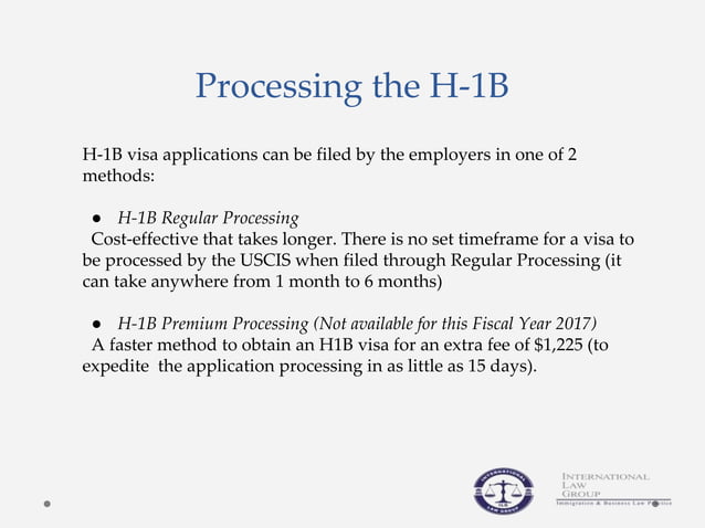 A Guide to the H1B Visa | PPTX | Business Banking & Finance | Business