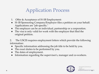 A Guide to the H1B Visa | PPTX