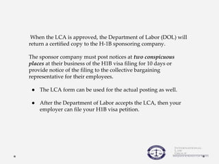 A Guide to the H1B Visa | PPTX