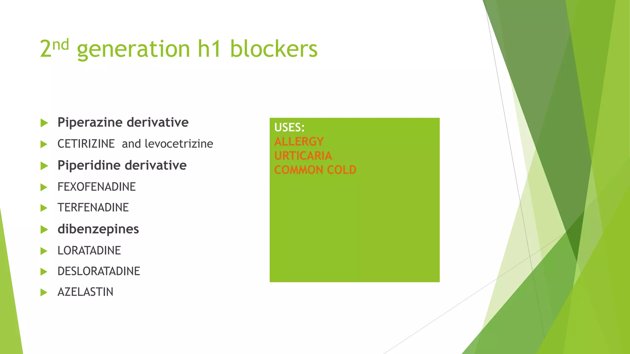 H1 & h2 receptor blockers | PPTX