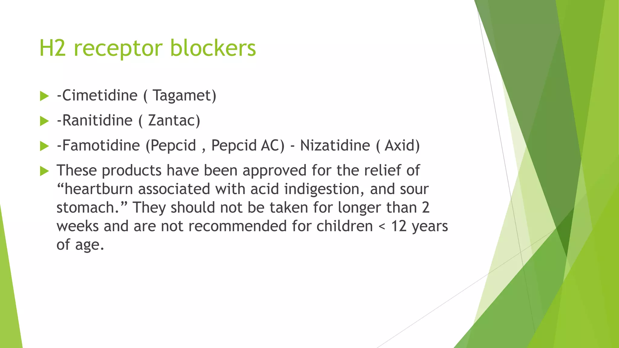 H1 & h2 receptor blockers | PPT