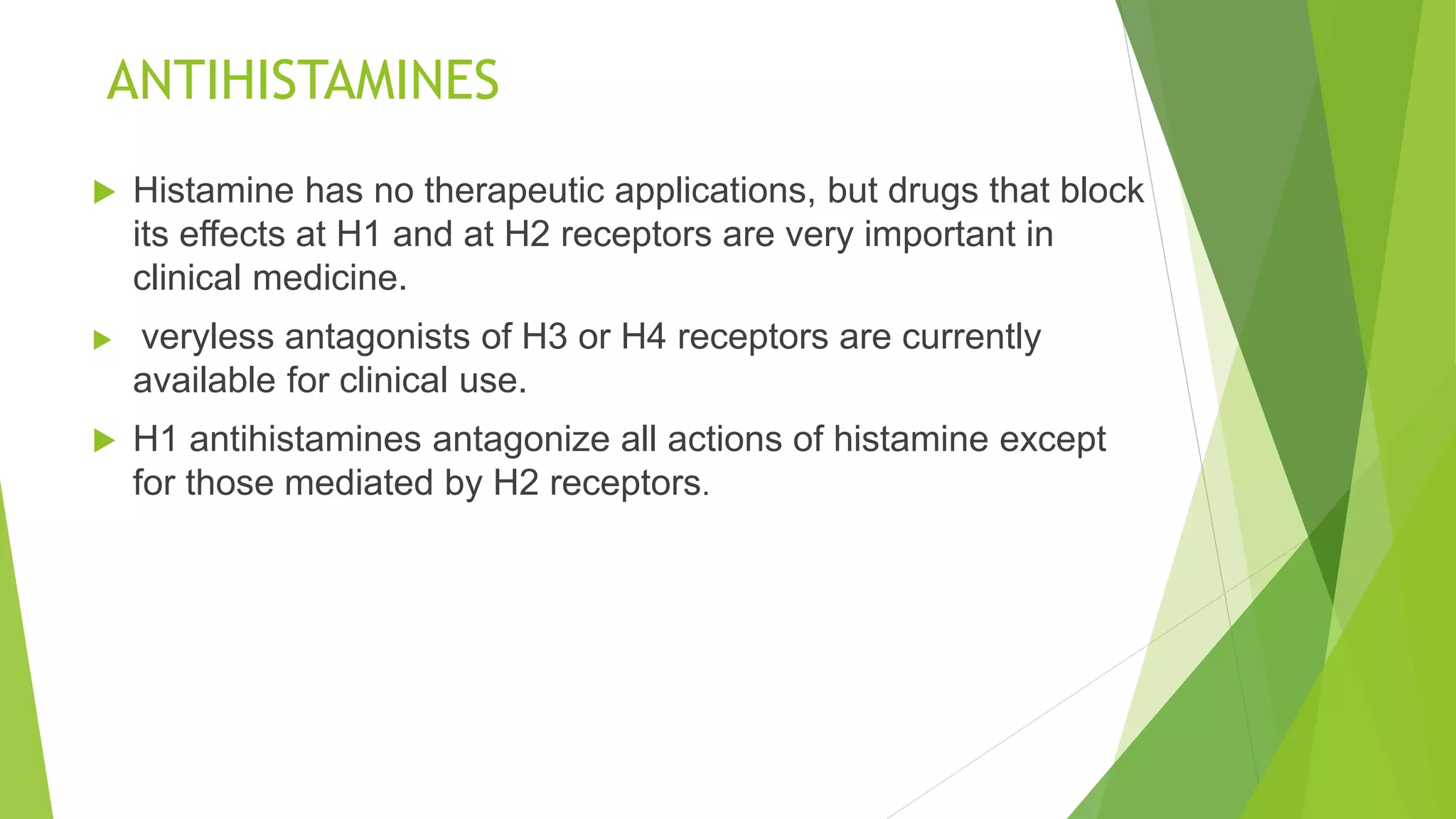H1 & h2 receptor blockers | PPTX