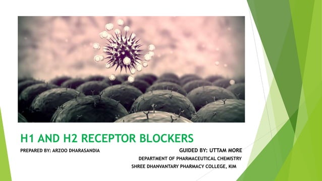 H1 & h2 receptor blockers | PPTX | Allergies | Diseases and Conditions