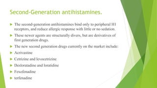 H1 & h2 receptor blockers | PPTX