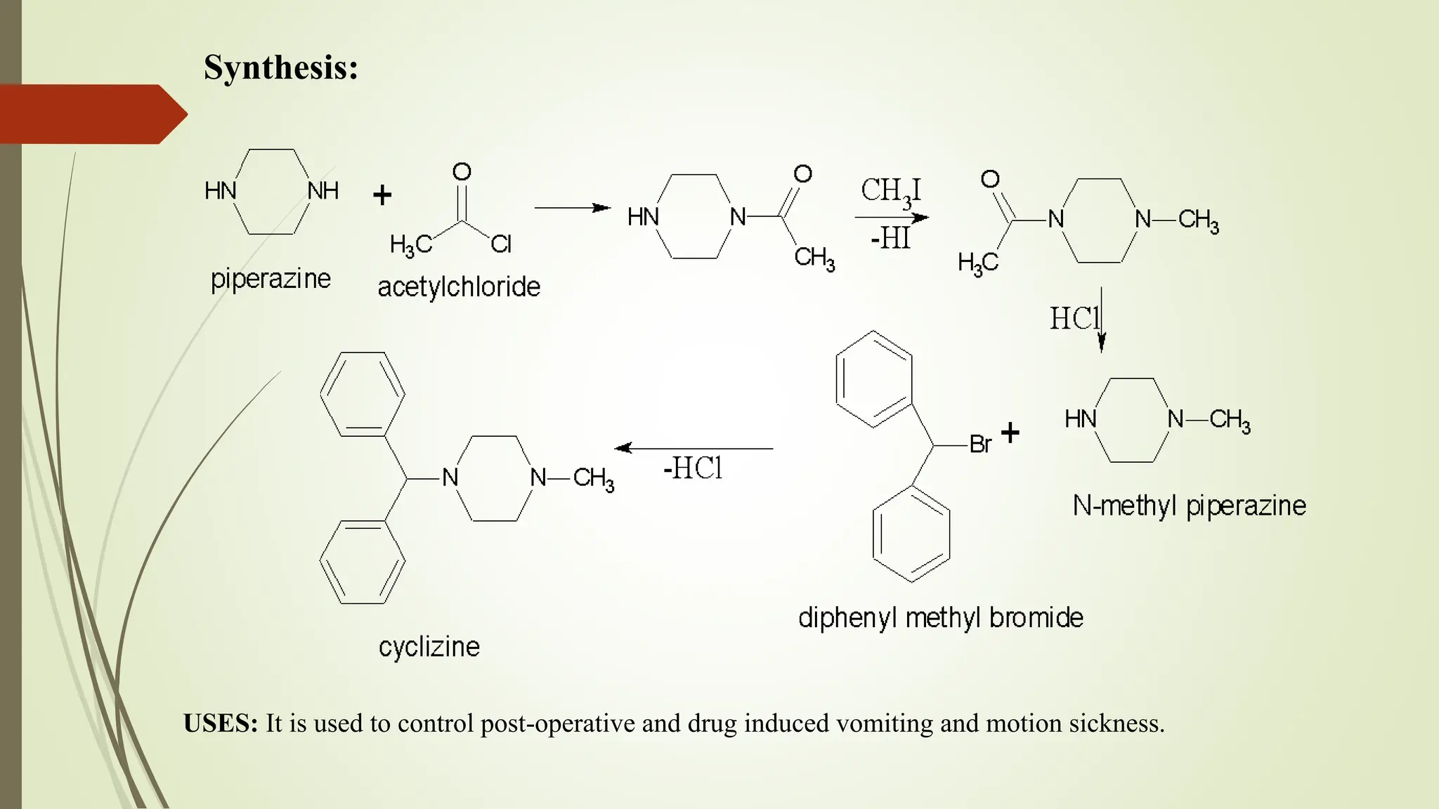 Advanced Medicinal Chemistry: H1&H2 antagonists | PPTX