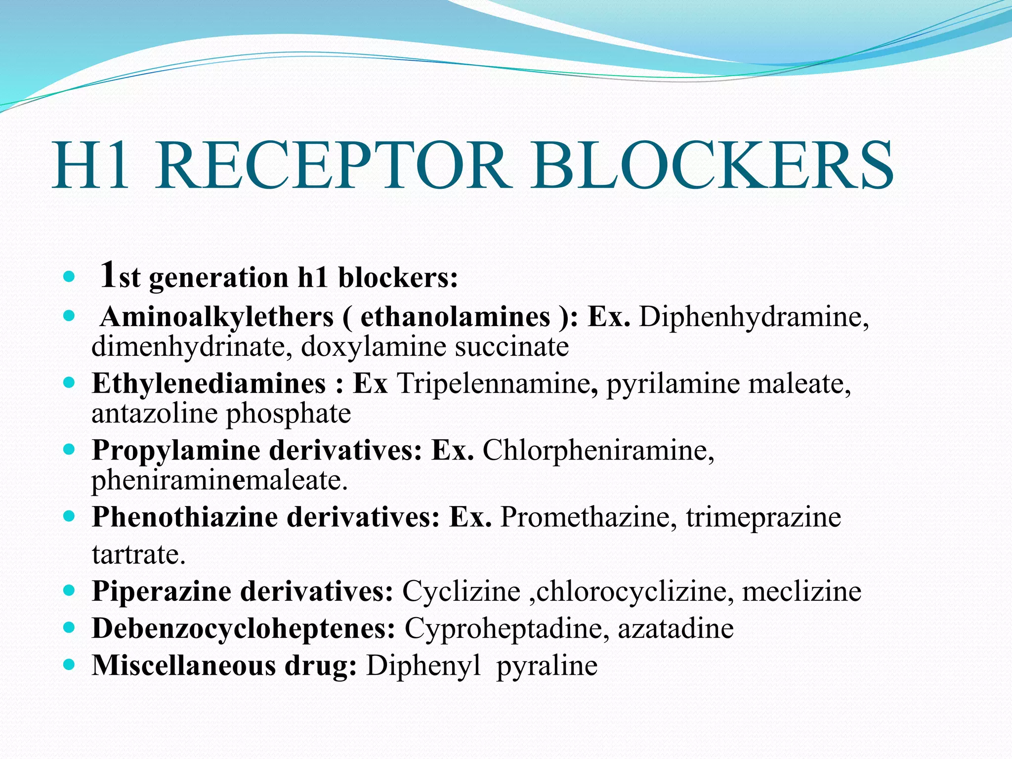 H1 & H2 receptor antagonist | PPTX