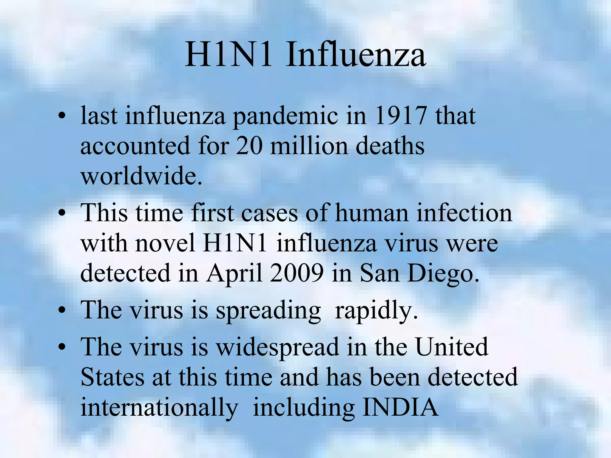 H1 N1 | PPT