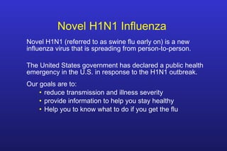 Get the Facts About Novel H1N1 Influenza | PPT