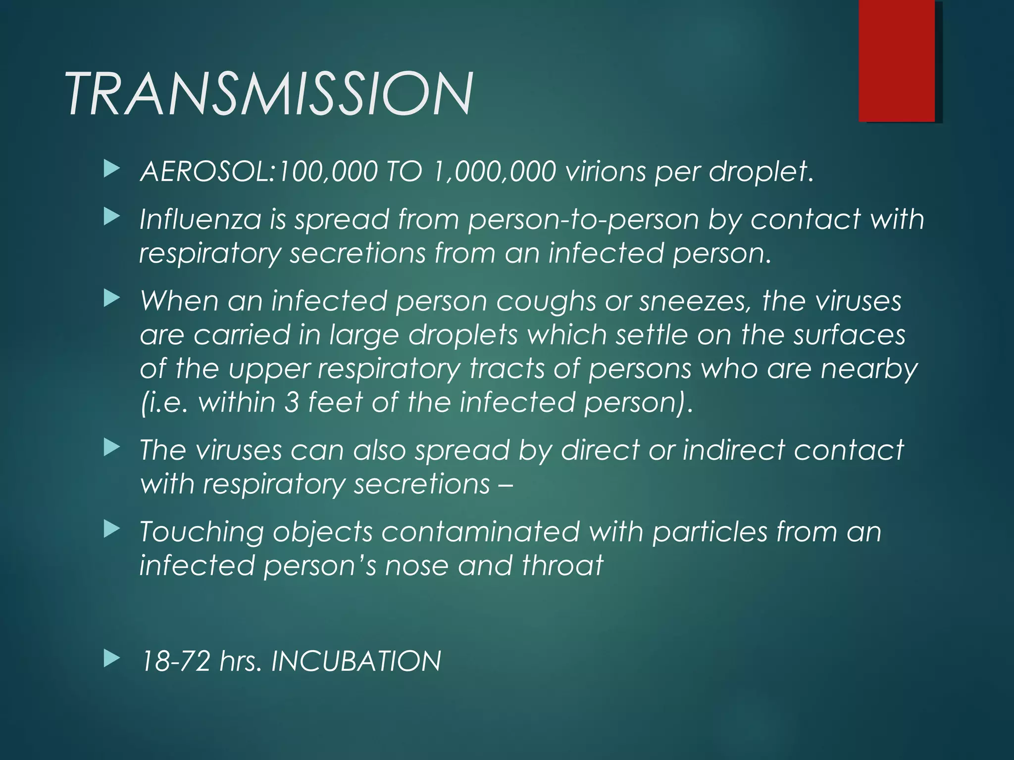 H1 N1 influenza (swine flu) | PPT