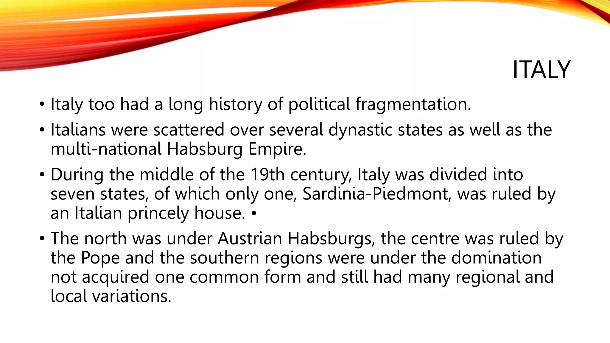 The Rise of Nationalism in Europe | PPTX