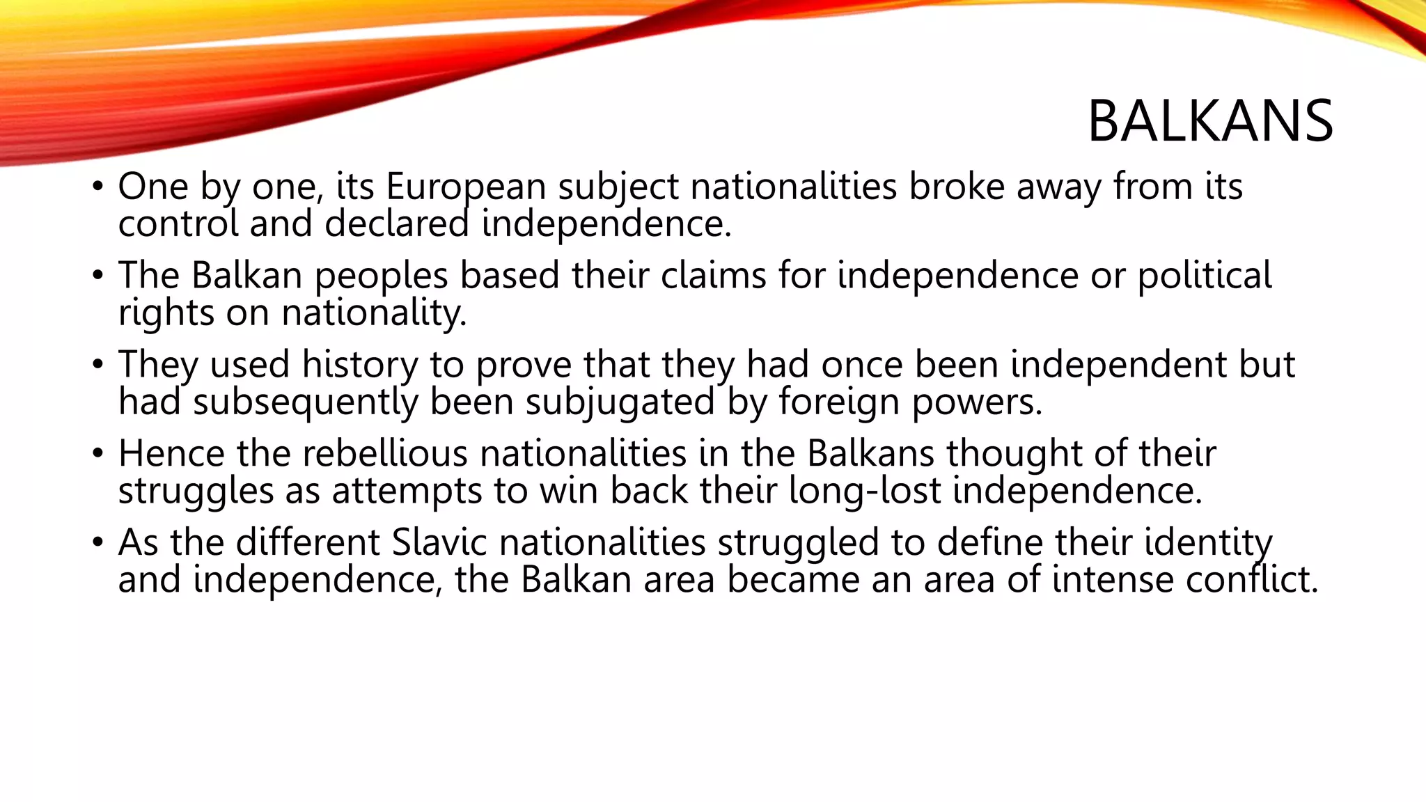 The Rise of Nationalism in Europe | PPTX