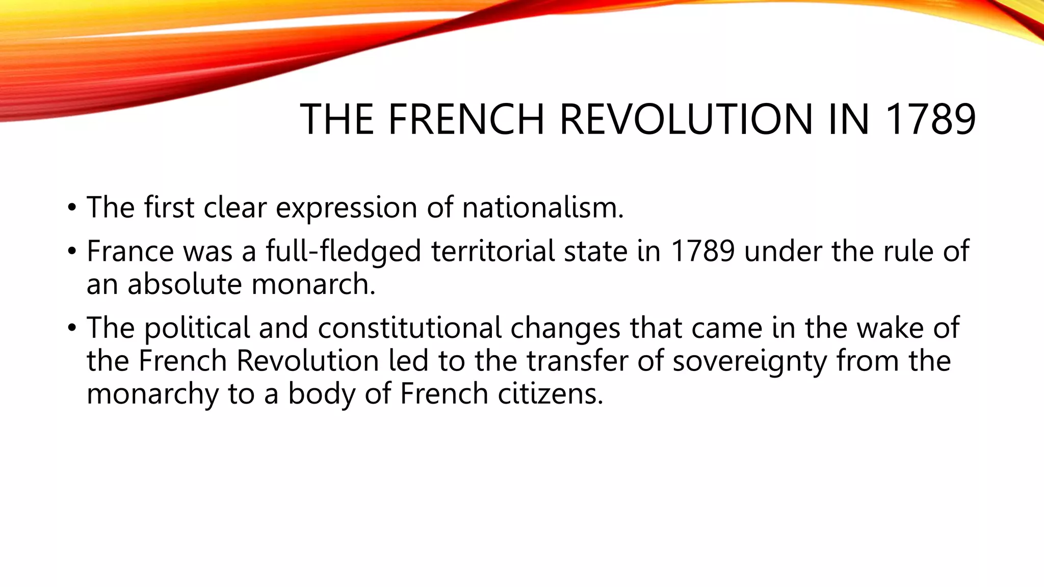 The Rise of Nationalism in Europe | PPTX | Civic affairs | Politics