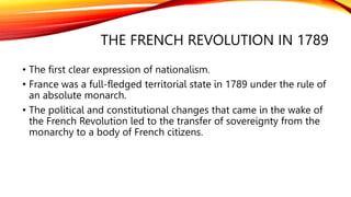 The Rise of Nationalism in Europe | PPTX