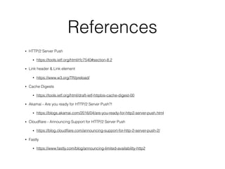 HTTP/2 Server Push | PDF | Web Development | Internet