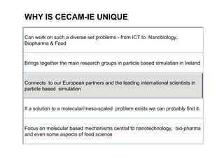 About CECAM-IRL | PPT