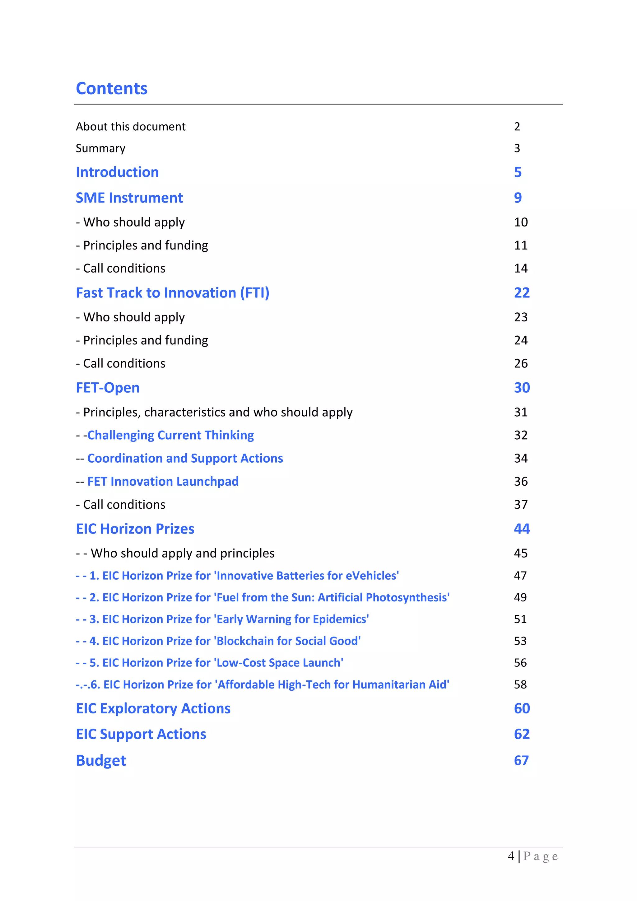 H2020 wp1820-eic en | PDF