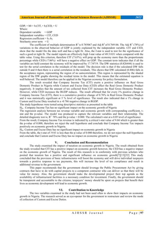 Taxation: The Instrument of Economic Growth in Nigeria | PDF