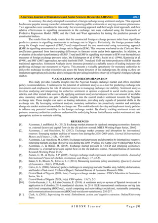 MEASURING FOREIGN EXCHANGE PRESSURE: A TEXT MINNING APPROACH | PDF