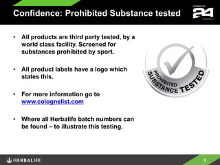 Herbalife 24 presentation | PDF