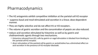 Pharmacology of GIT: H2 ANTAGONISTS.pptx