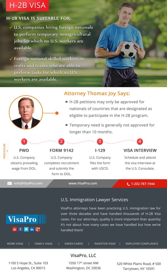 What Is H2B Temporary Work Visa? How to get started. | PDF