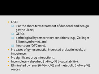 H2 blockers tdp | PPTX