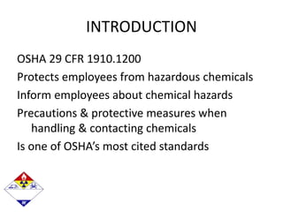 HAZCON/RIGHT TO KNOW POWERPOINT TRAINING PRESENTATION | PPTX