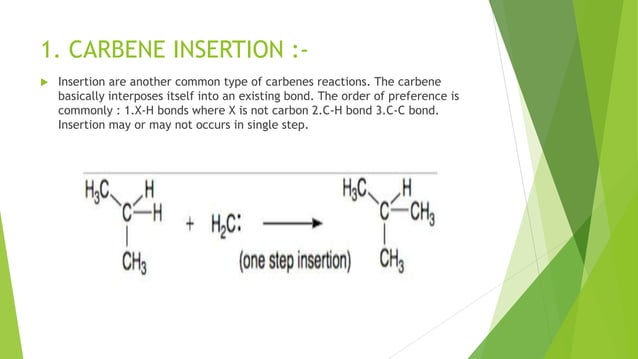 Carbene | PPTX | Chemistry | Science