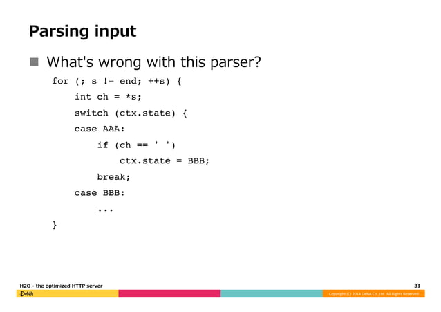 H2O - the optimized HTTP server | PDF